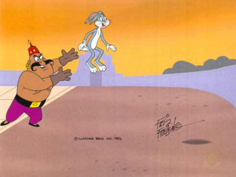 Bugs Bunny And Genie – Chuck Jones