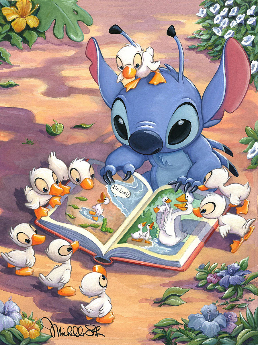 Finding Family – Disney Art by Michelle St. Laurent