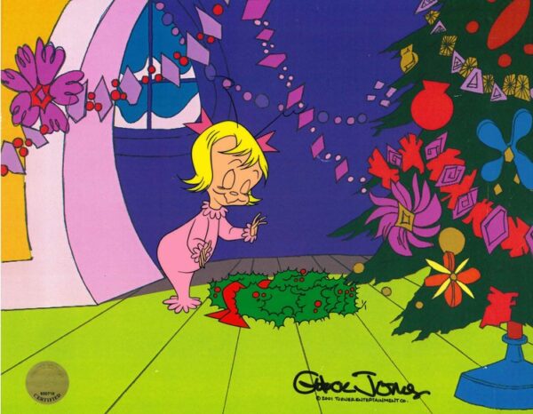 Cindy Lou With Wreath – Chuck Jones