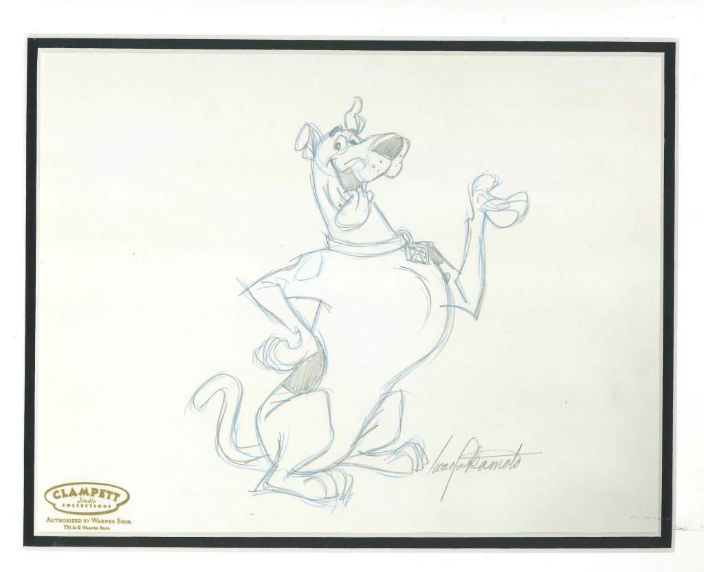 Scooby Doo Drawing - Iwao Takamoto – Chuck Jones