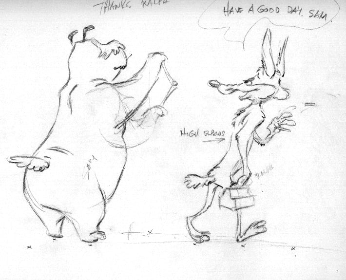 Sam Sheepdog – Chuck Jones