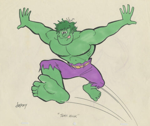 Teen Hulk Jumping – Chuck Jones