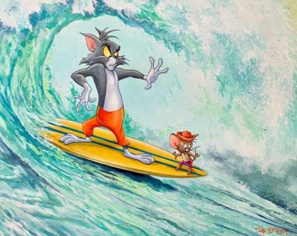 Tandem Trouble in The Tube! (Tom + Jerry) – Chuck Jones